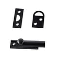 Spring Loaded Sliding Door Latches Metal Mounting Plate 90/180 Degree ...
