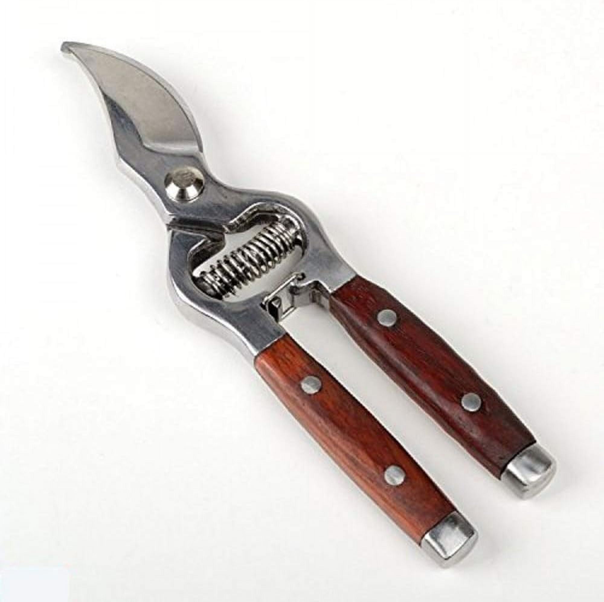 Spring Loaded Trimmer 8" Bypass Pruning Shear Forged Stainless Steel ...