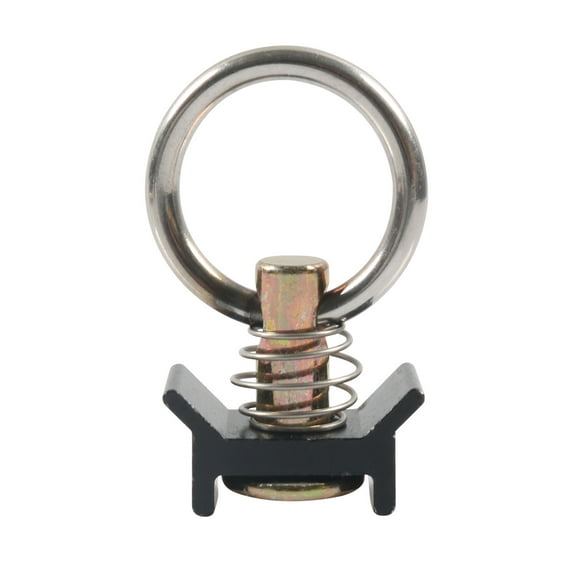 Spring Loading L Track Anchors with 1333LB Capacity Metal O Rings ...