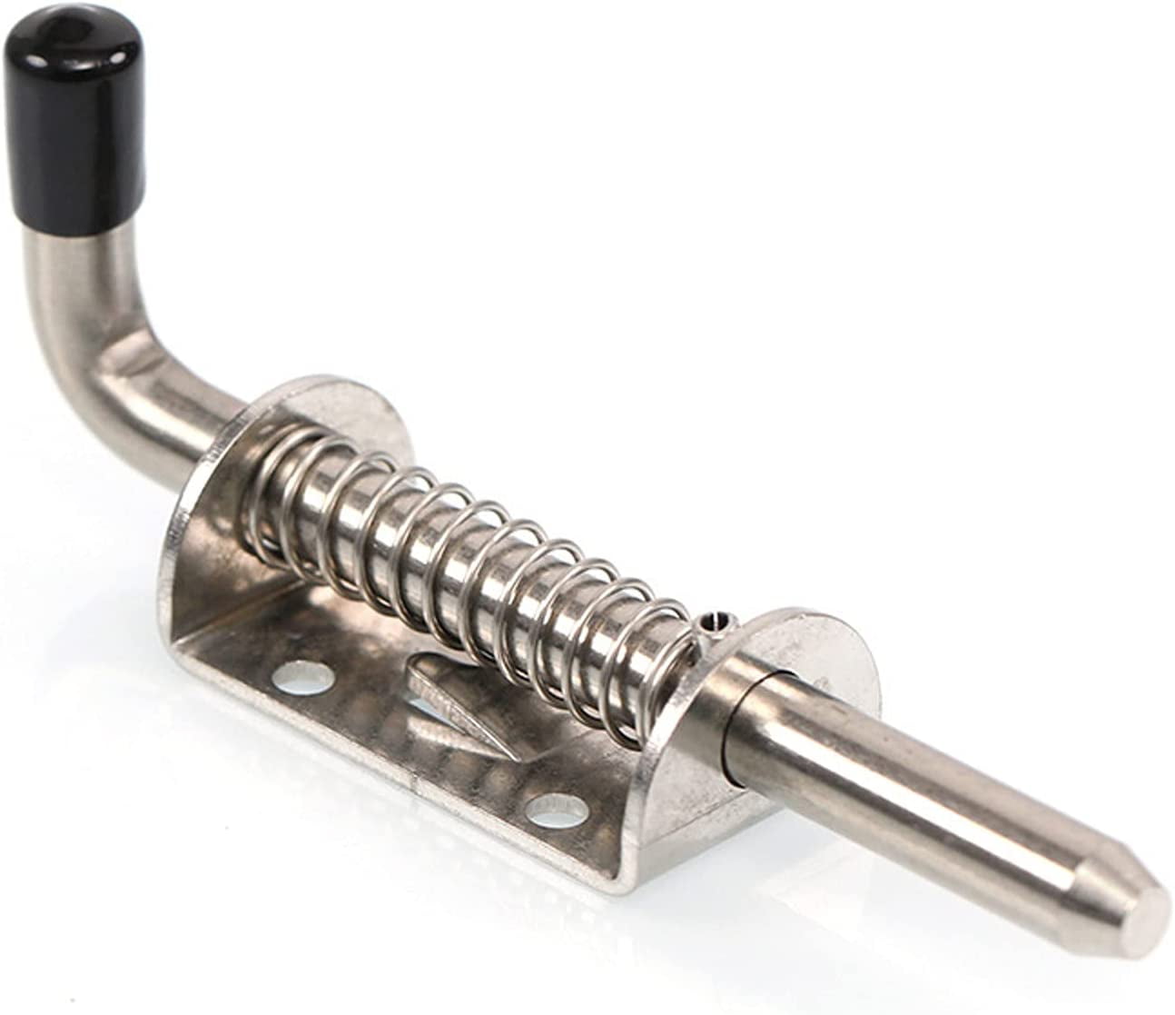 Spring Lock Stainless Steel Sliding Bolt Lock Garage Door Lock Garden ...