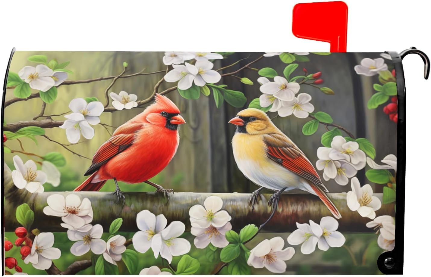 Spring Magnetic Mailbox Covers Flower Mailbox Covers Magnetic Standard ...