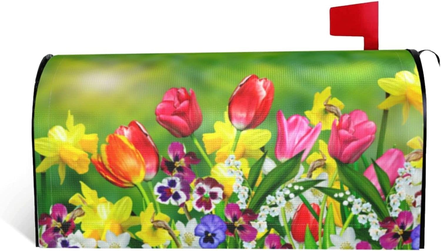 Spring Mailbox Covers Magnetic Letter Post Box Cover Wrap Decoration ...