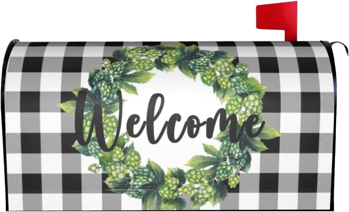 Spring Mailbox Covers Magnetic Standard Size Sage Welcome Summer Post ...