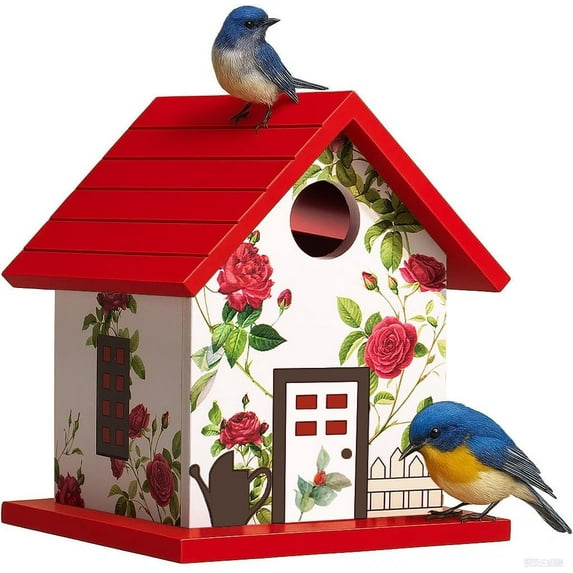 Spring Melody Bird House, Composite Material Nesting Box, Hanging ...