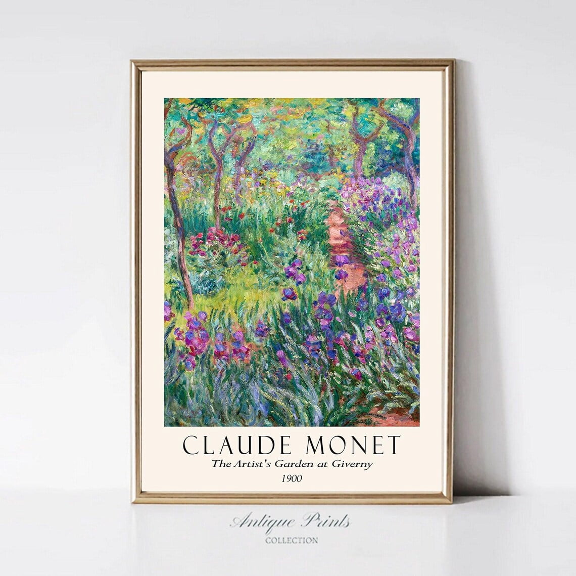 Spring Monet Floral Wall Art, Vintage Impressionism Art, Monet, Claude ...