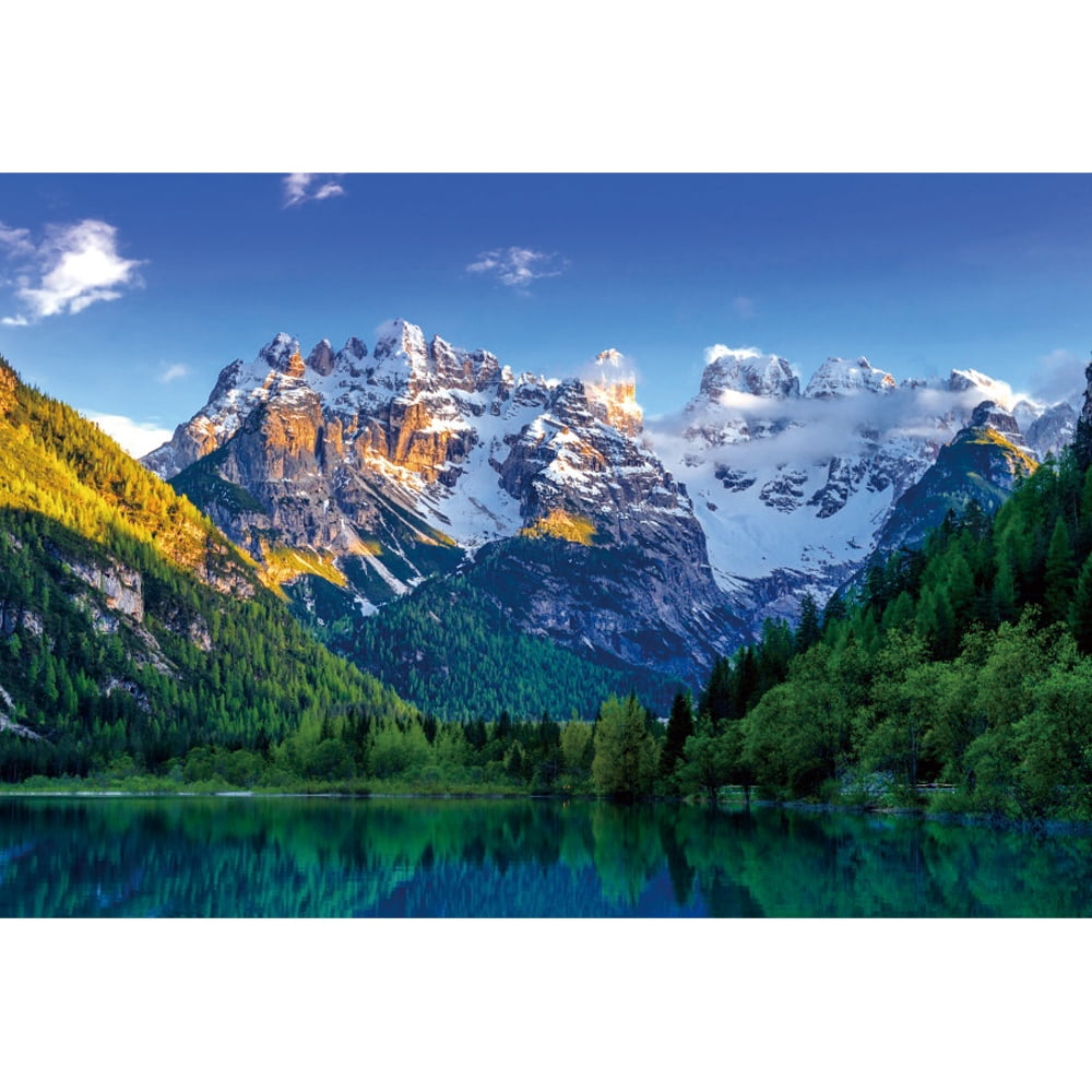 Spring Natural Scenery Backdrop for Photography Waterfall Mountain ...