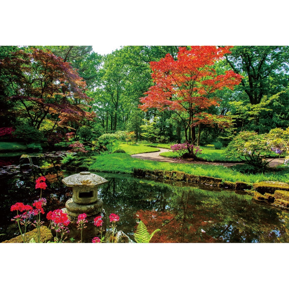 Spring Natural Scenery Backdrop for Photography Waterfall Mountain ...