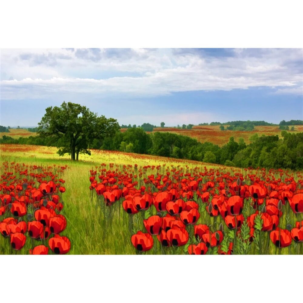 Spring Nature Landscape Photo Studio Backdrop Outdoor Camping Prop ...