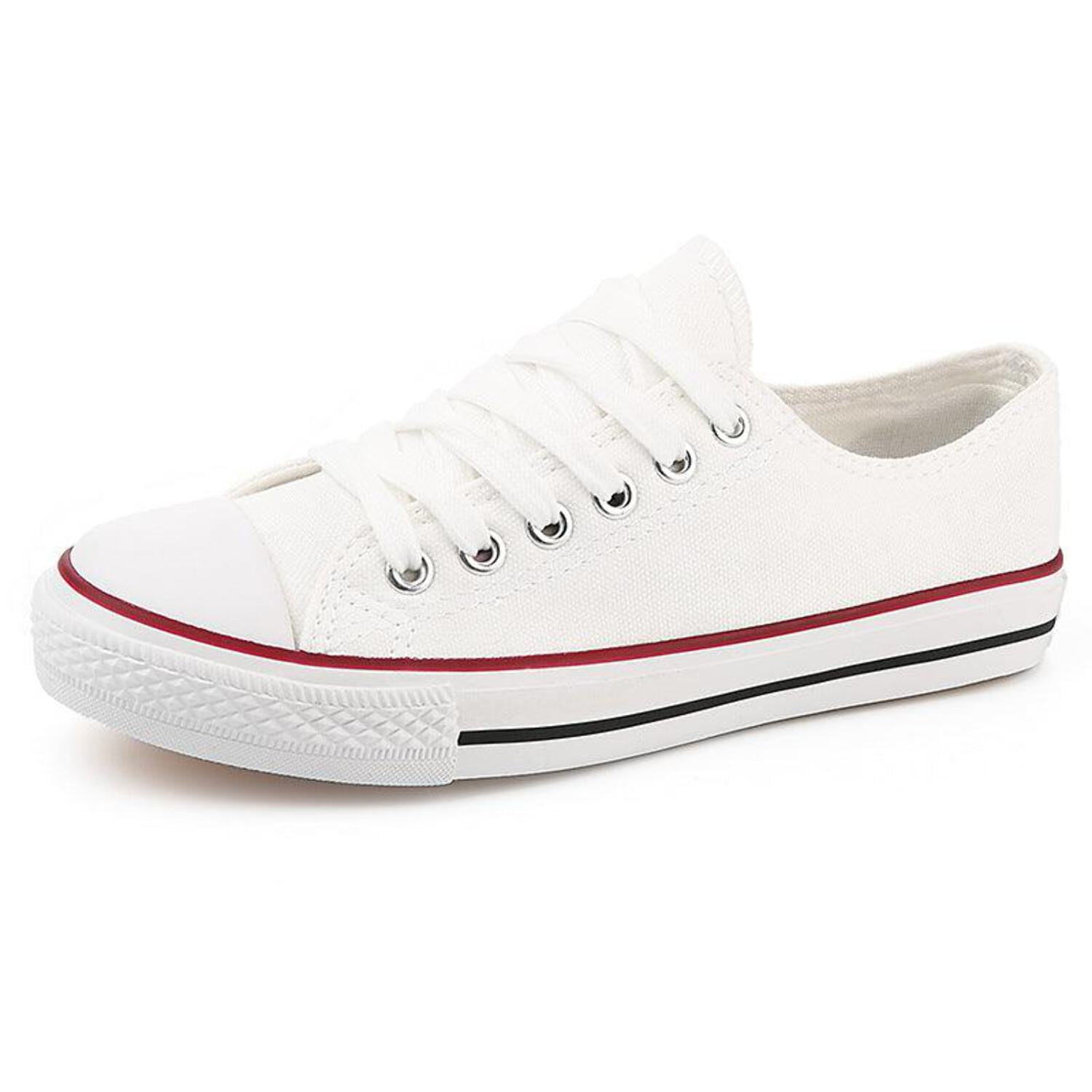 Spring New Korean Style Couple Candy Color Canvas Shoes Male Student ...