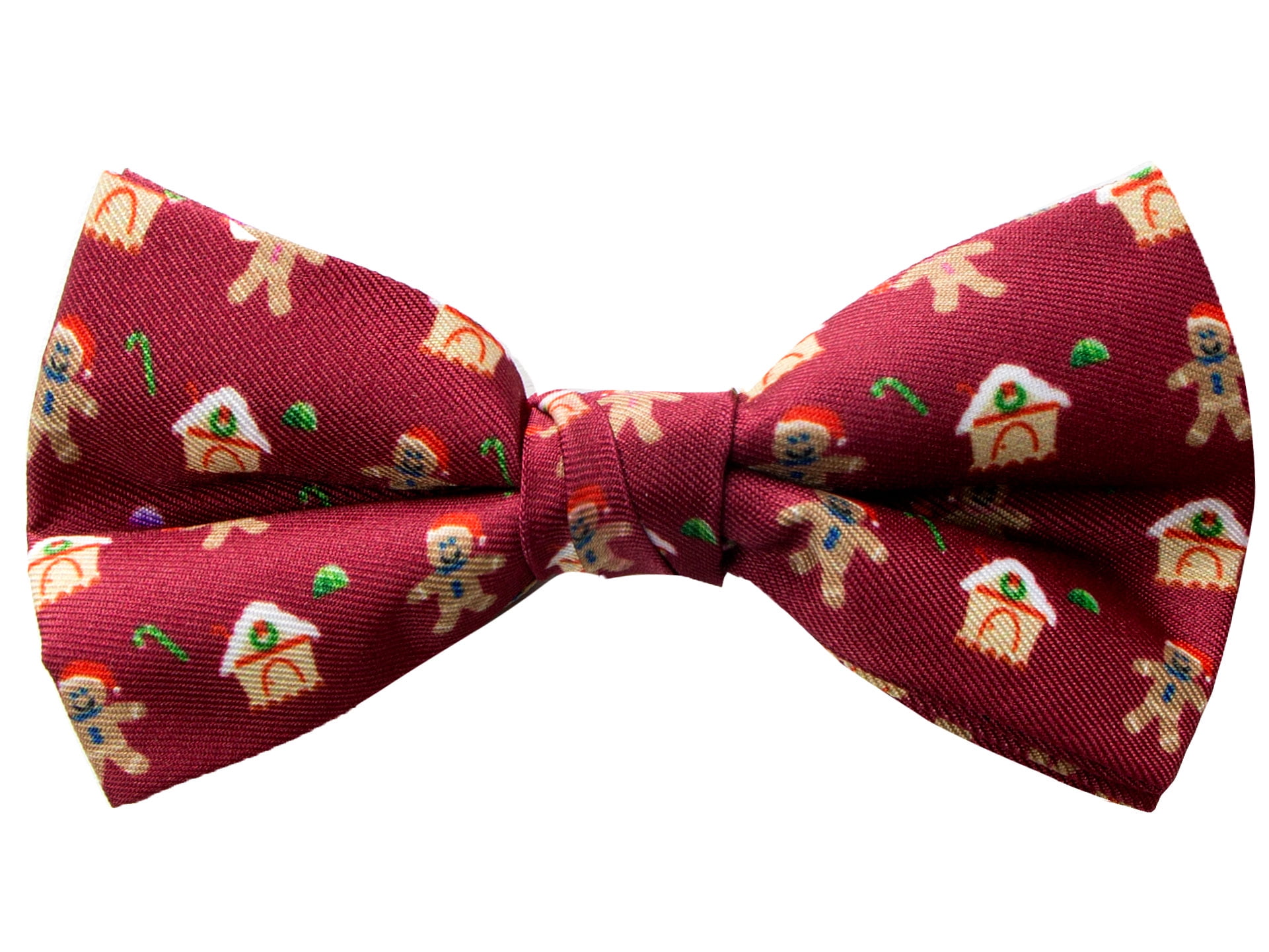 Spring Notion Boy's Printed Microfiber Christmas Theme Bow Tie ...