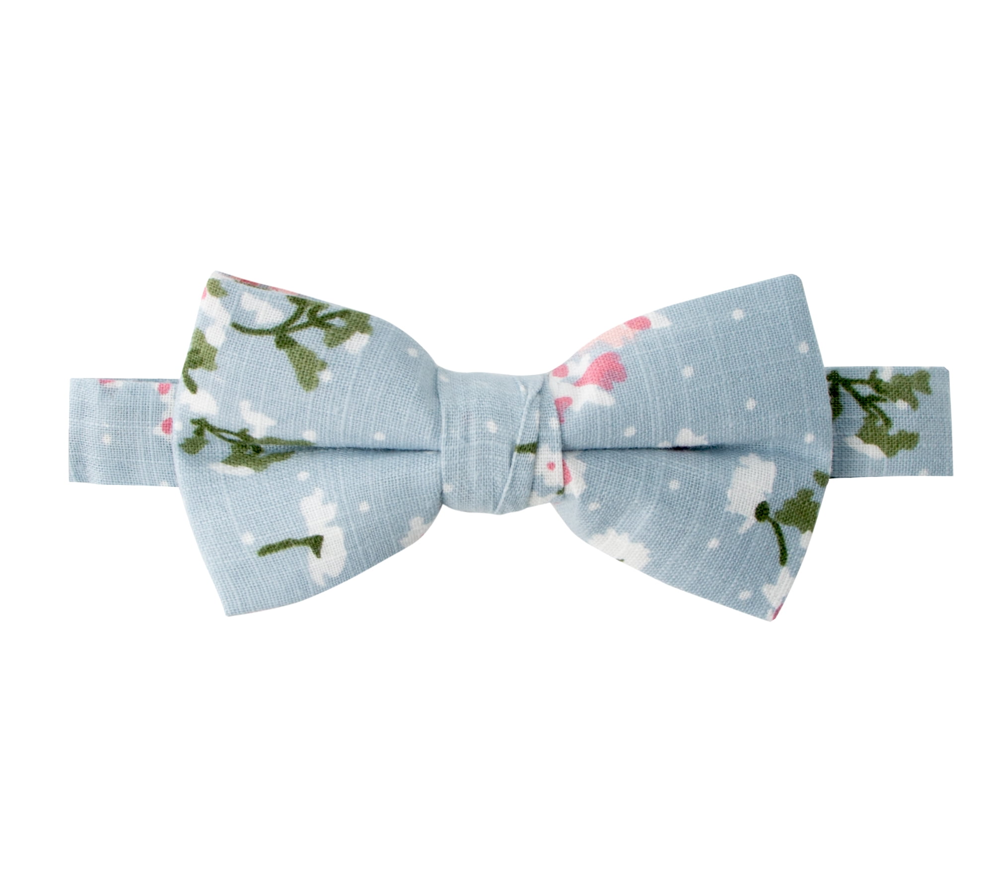 Spring Notion Boys' Cotton Floral Print Pre-tied Bow Tie - Walmart.com