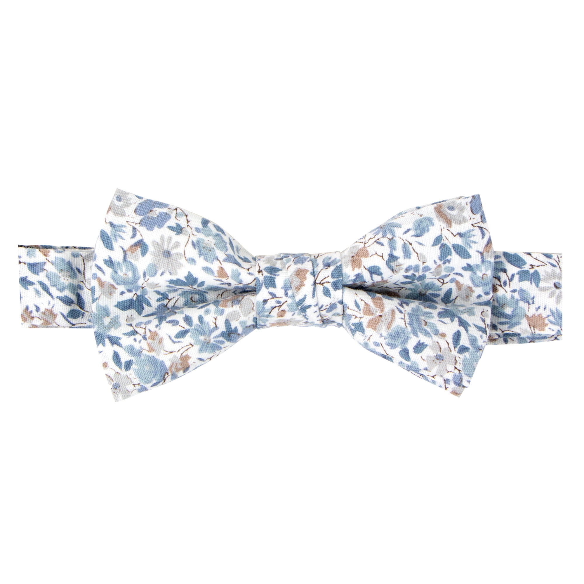 Spring Notion Boys' Cotton Floral Print Pre-tied Bow Tie - Walmart.com