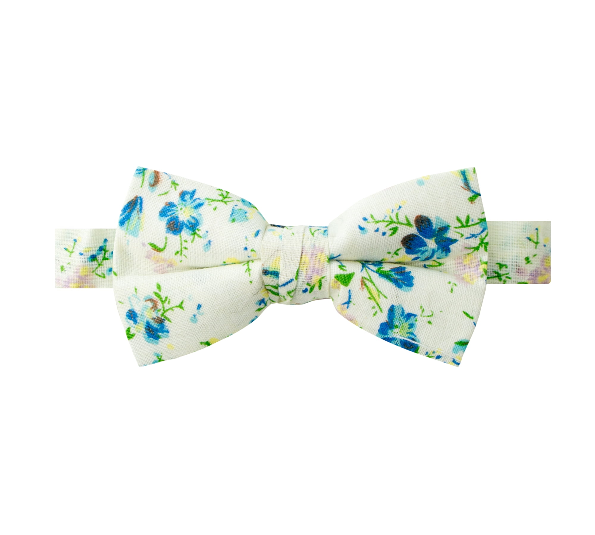 Spring Notion Boys' Cotton Floral Print Pre-tied Bow Tie - Walmart.com