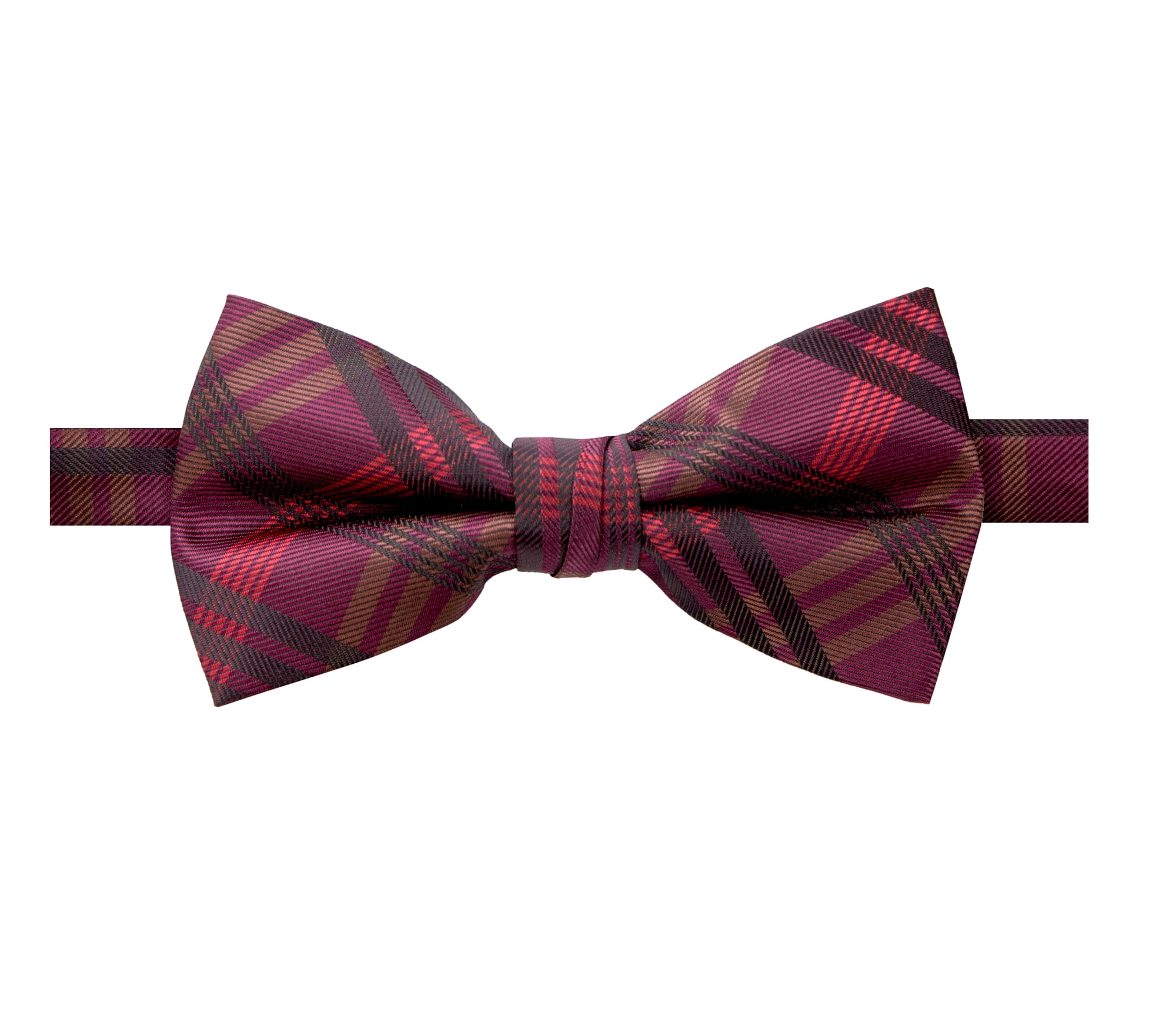 Spring Notion Men's Plaid Woven Bow Tie - Walmart.com