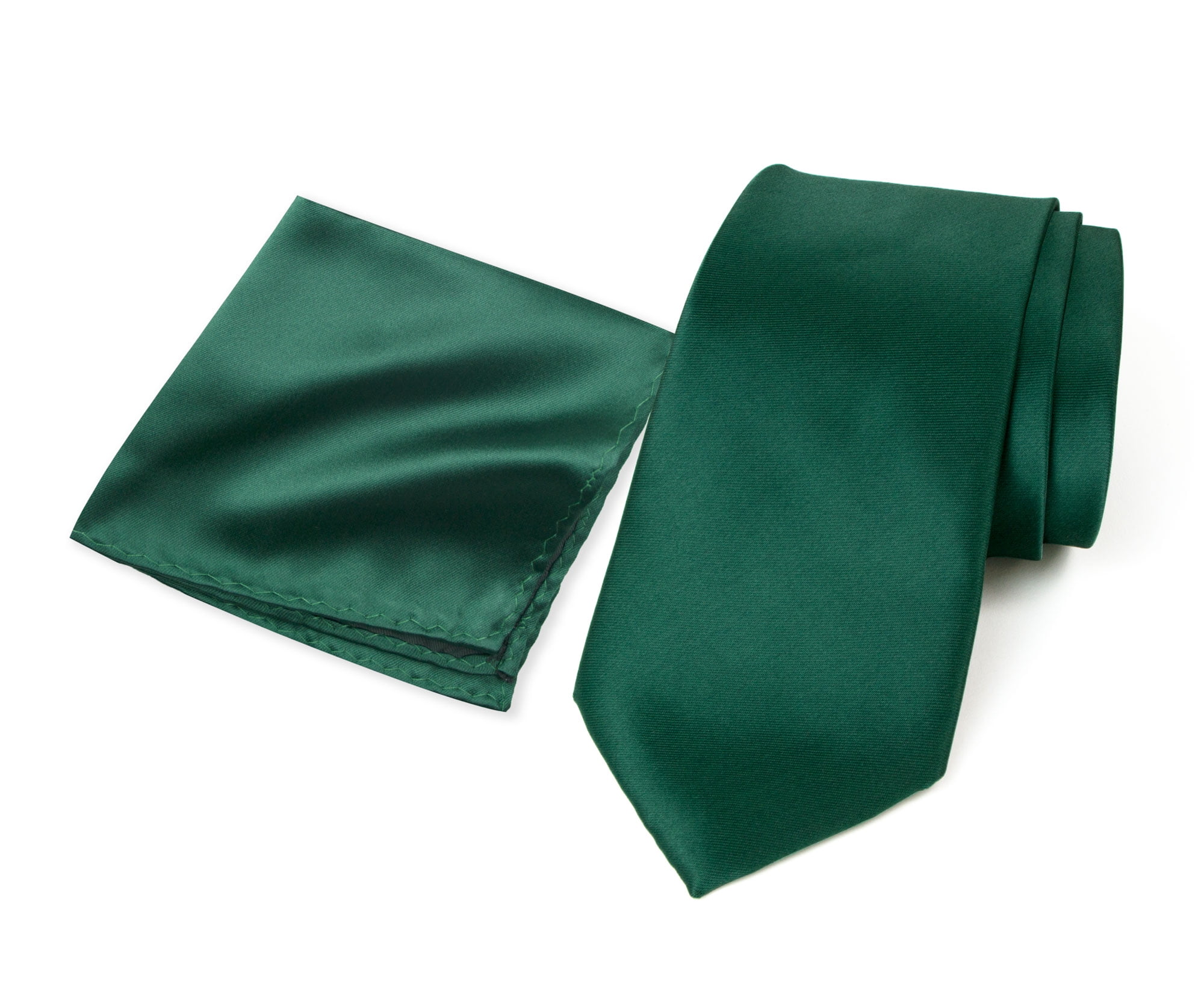 Spring Notion Men's Satin Microfiber Solid Color Skinny Tie and ...