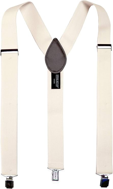 Spring Notion Men's Solid Color Suspenders - Walmart.com