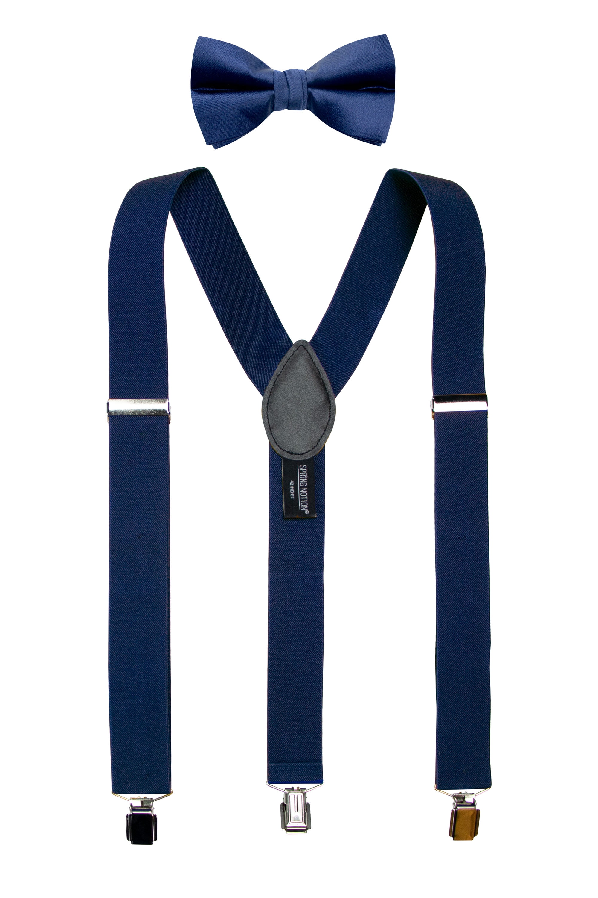 Spring Notion Men's Suspenders and Bow Tie Set - Walmart.com