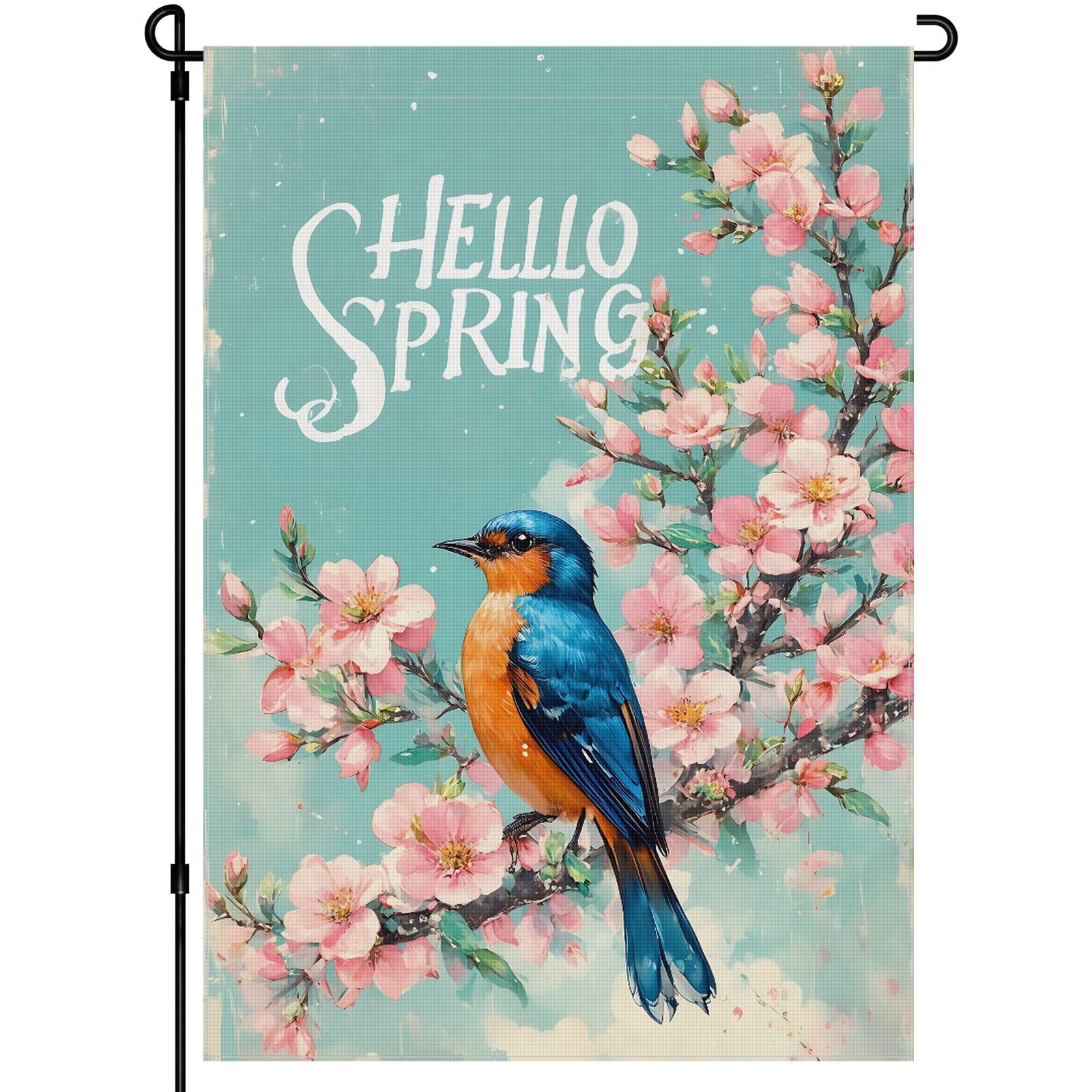 Spring Outdoor Garden Flags for Farmhouse House Yard Backyard Porch ...