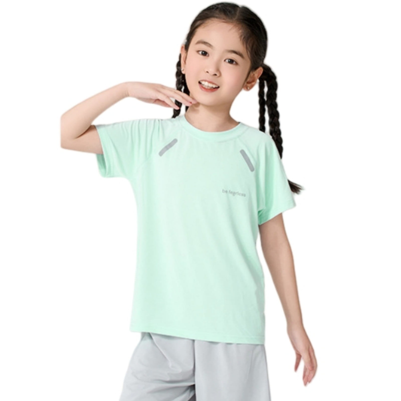 Spring Outfits Girls Kids Toddler Spring Summer Short Sleeve Sports ...