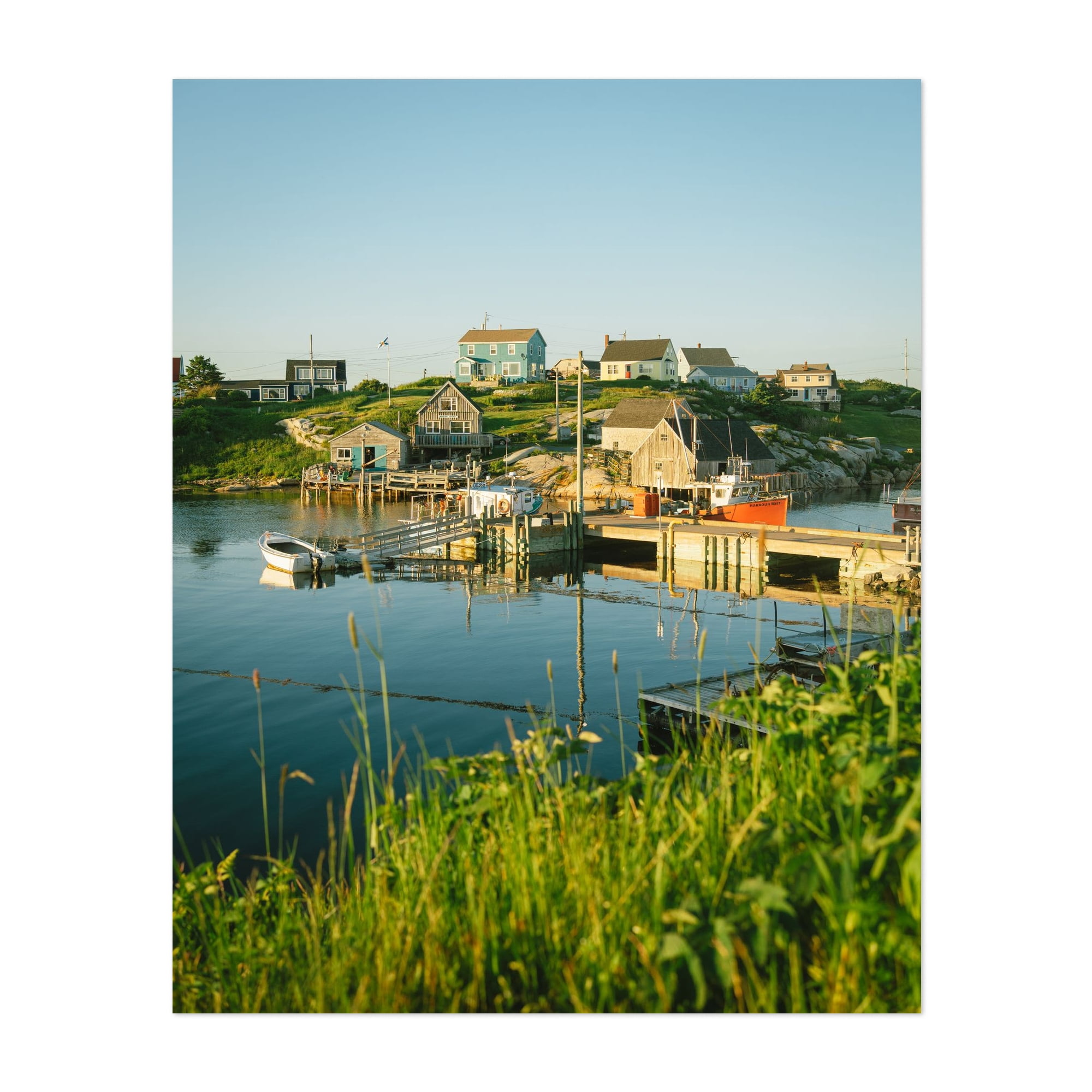 Spring at Peggys Cove - Peggys Cove Nova Scotia Canada Photography ...