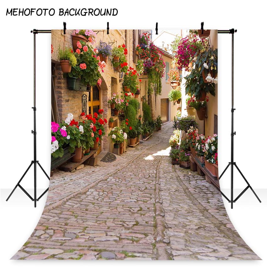 Spring Photography Backdrop Easter Woodland Big Tree Meadow Grass White Flower Fairy Tale Photo ...