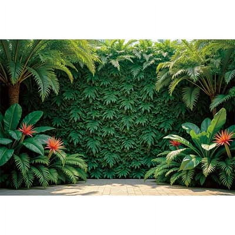 Spring Photography Backdrop Tropical Greery Leaves Grass Photo ...