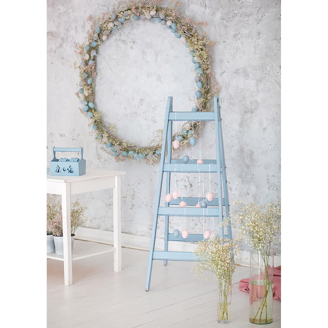 Spring Photography Background Camera Fotografica Easter Eggs Wood Floor ...