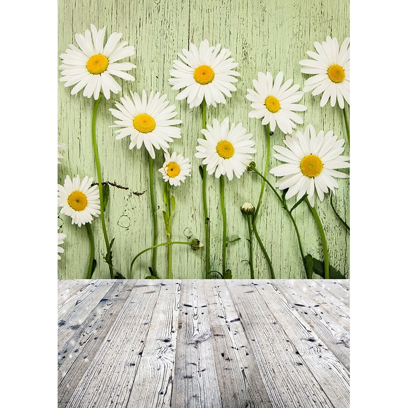 Spring Photography Background Flower Wood Floor Backdrop Studio Photo ...