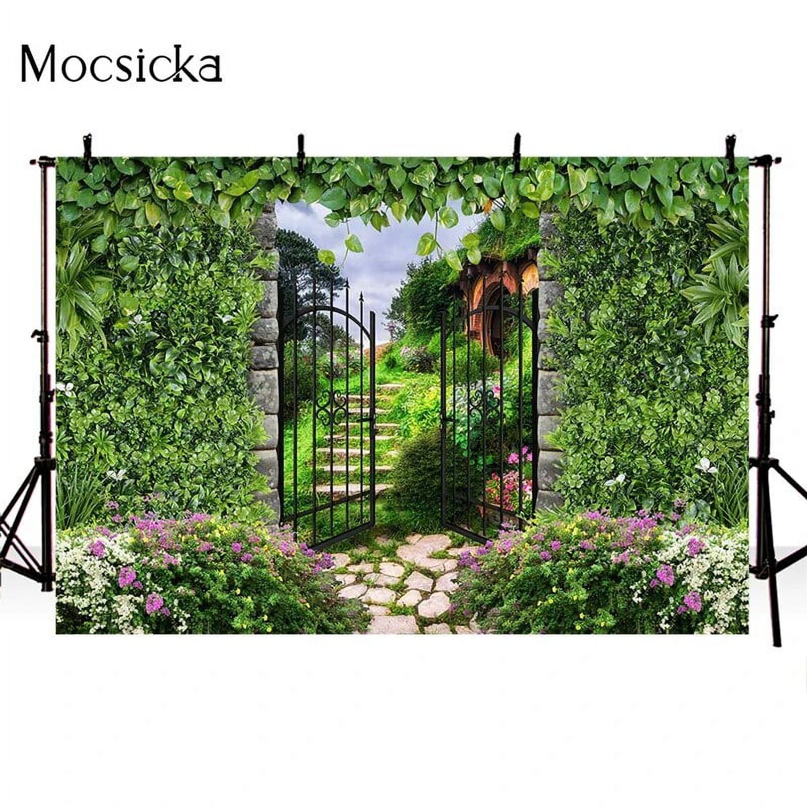 Spring Photography Background Vine Manor Stairs Decoration Props ...