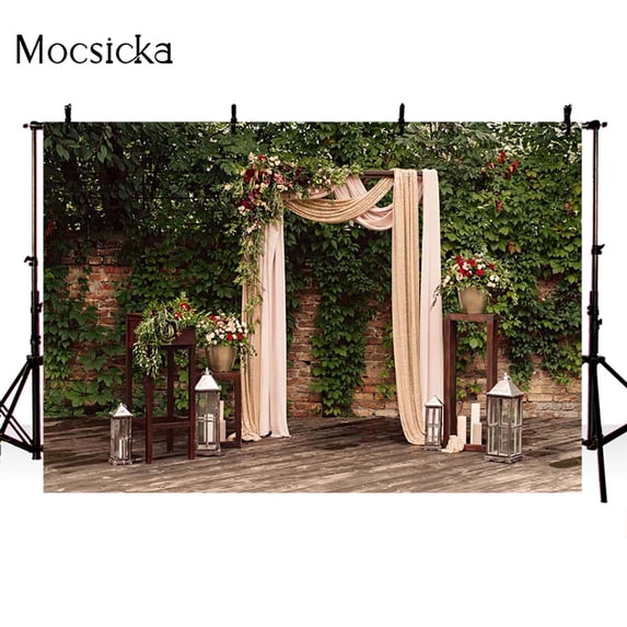 Spring Photography Background Wedding Venue Decoration Props Bridal ...