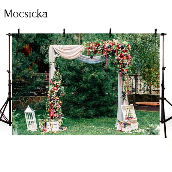 Spring Photography Background Wedding Venue Decoration Props Bridal ...