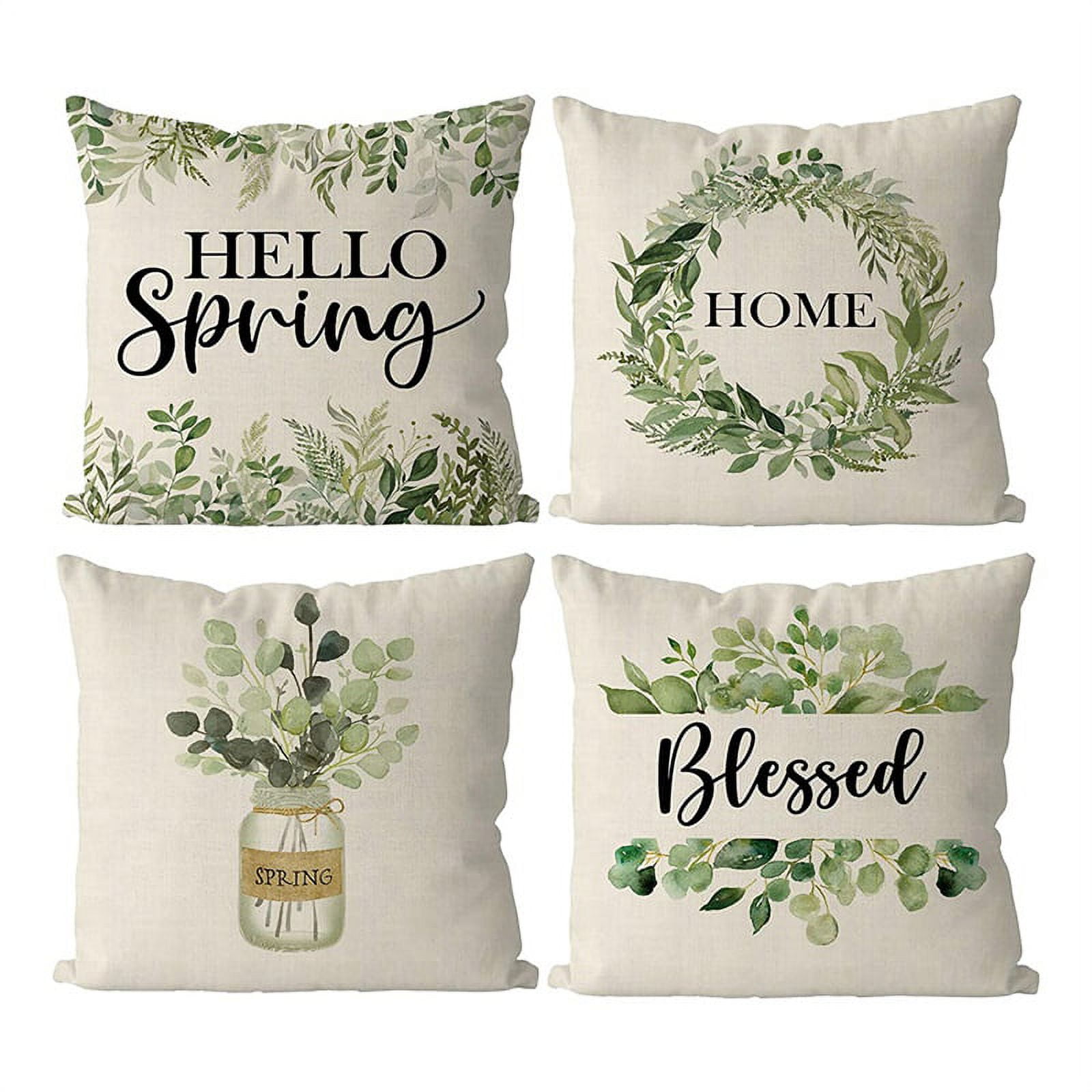 Spring Pillow Covers 18X18 4 Spring Decorations - Walmart.com