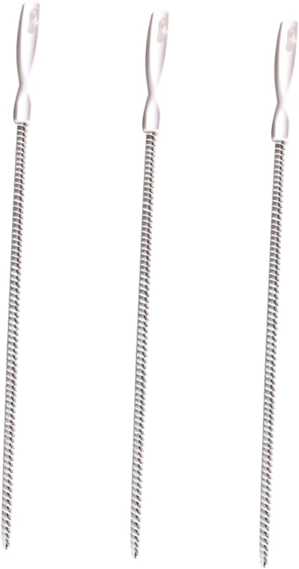 Spring Pipe Cleaner 3pcs Unclog Pipe Tool Wash Basin Sink Pipe Cleaner ...