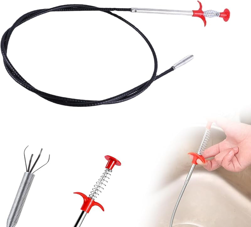 Spring Pipe Dredging Tools Drain Snake, 2025 New Drain Snake Hair Drain ...
