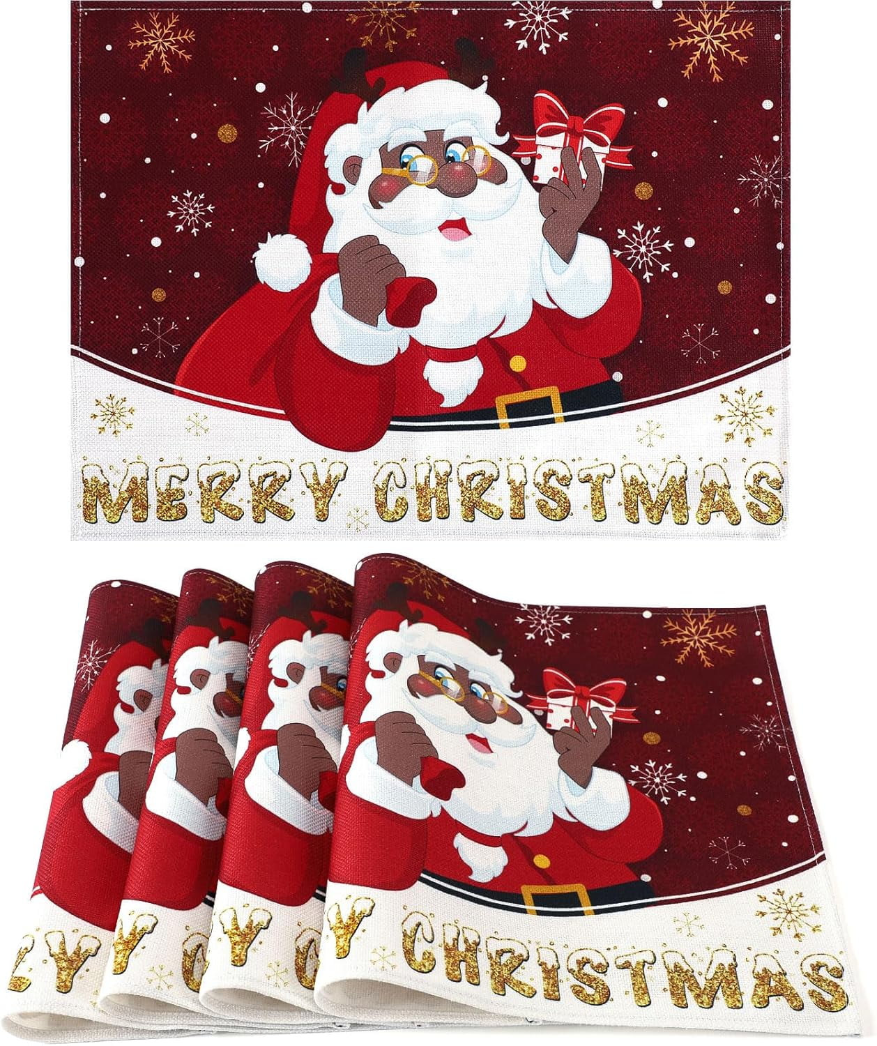 Spring Placemats Set of 4, 12.5x18 Inch Butterfly Flower Spring ...