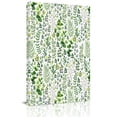 Spring Plants Canvas Wall Art for Living Room, Watercolor Gradient ...