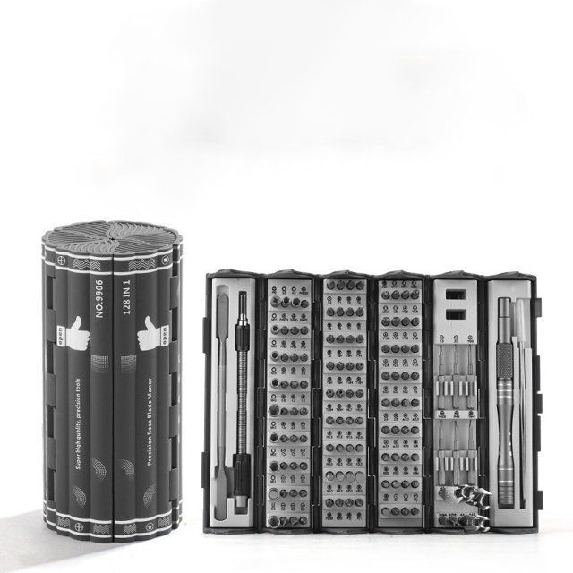 Spring Precision Screwdriver Set 1 Set 128 In 1 Magnetic Screwdriver