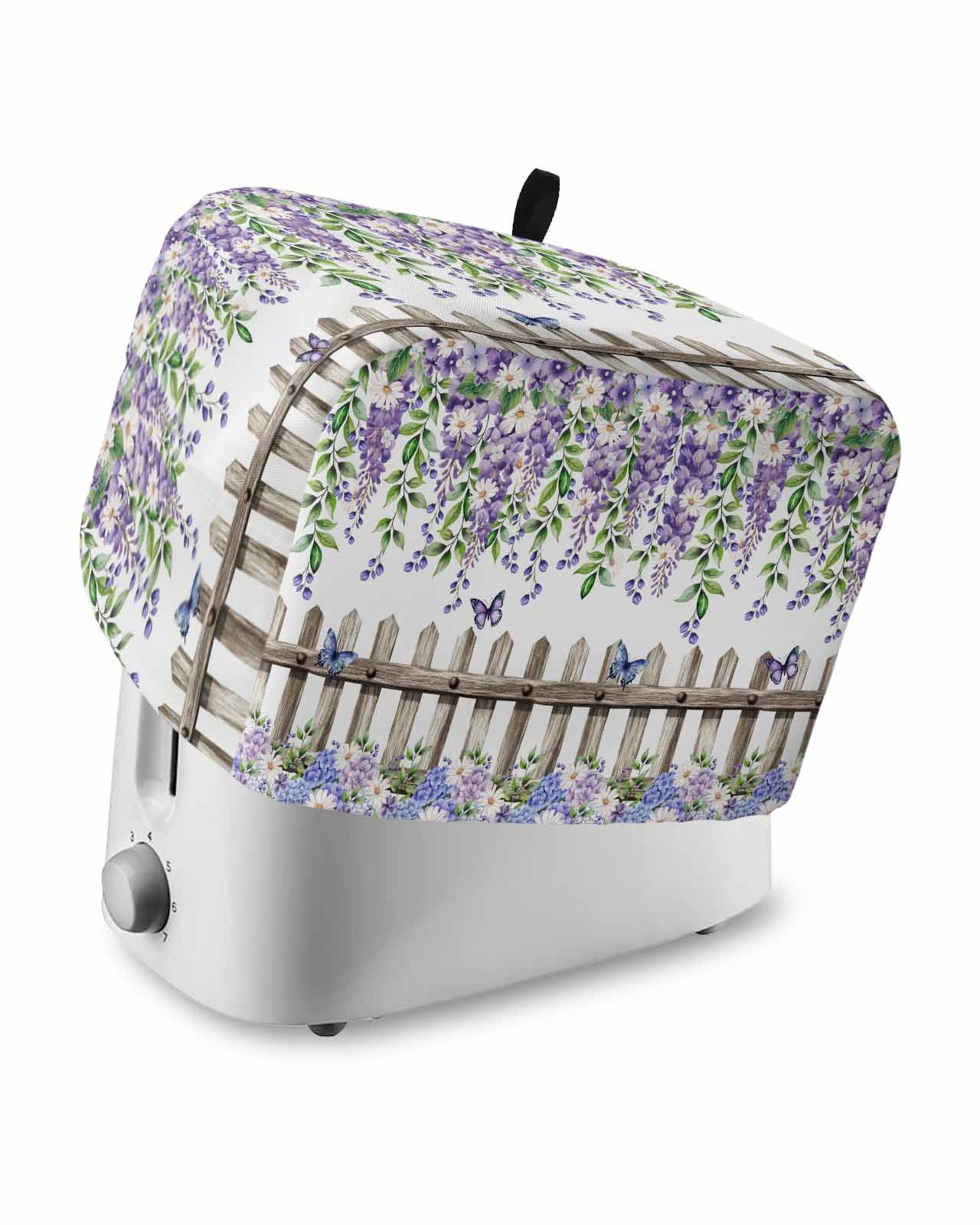Spring Purple Flowers Toaster Cover 2 Slice, Small Kitchen Appliance ...