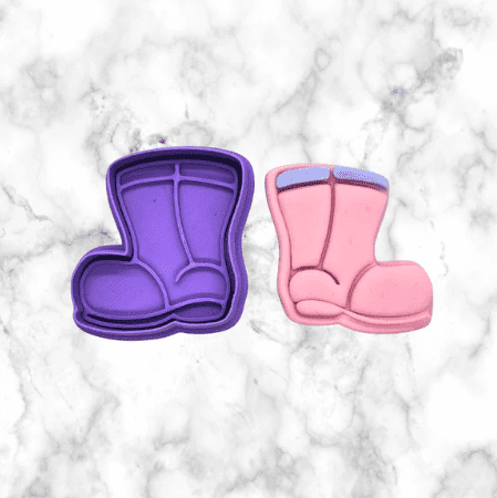 Spring Rain Boot Cookie Cutter and Stamp - Walmart.com