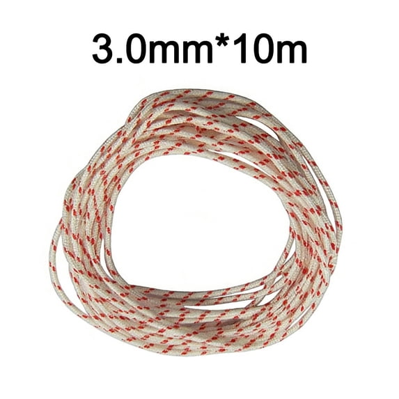 Spring Recoil Starter Rope 10 Meter 3/3.5/4.5mm Size for Power Tool ...