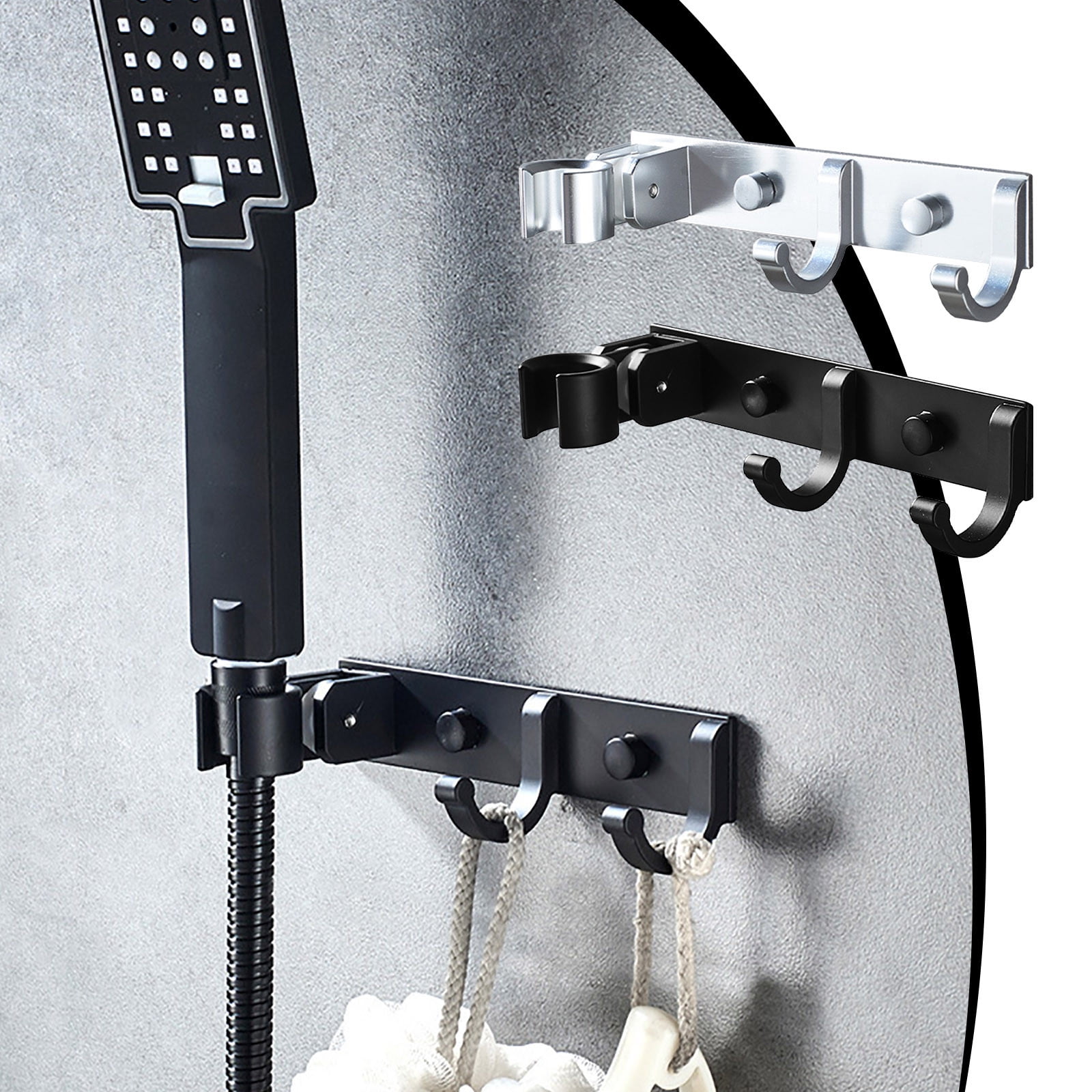 Spring Refresh, Shower Rack, Wall Mount, Stainless Steel, Brushed ...