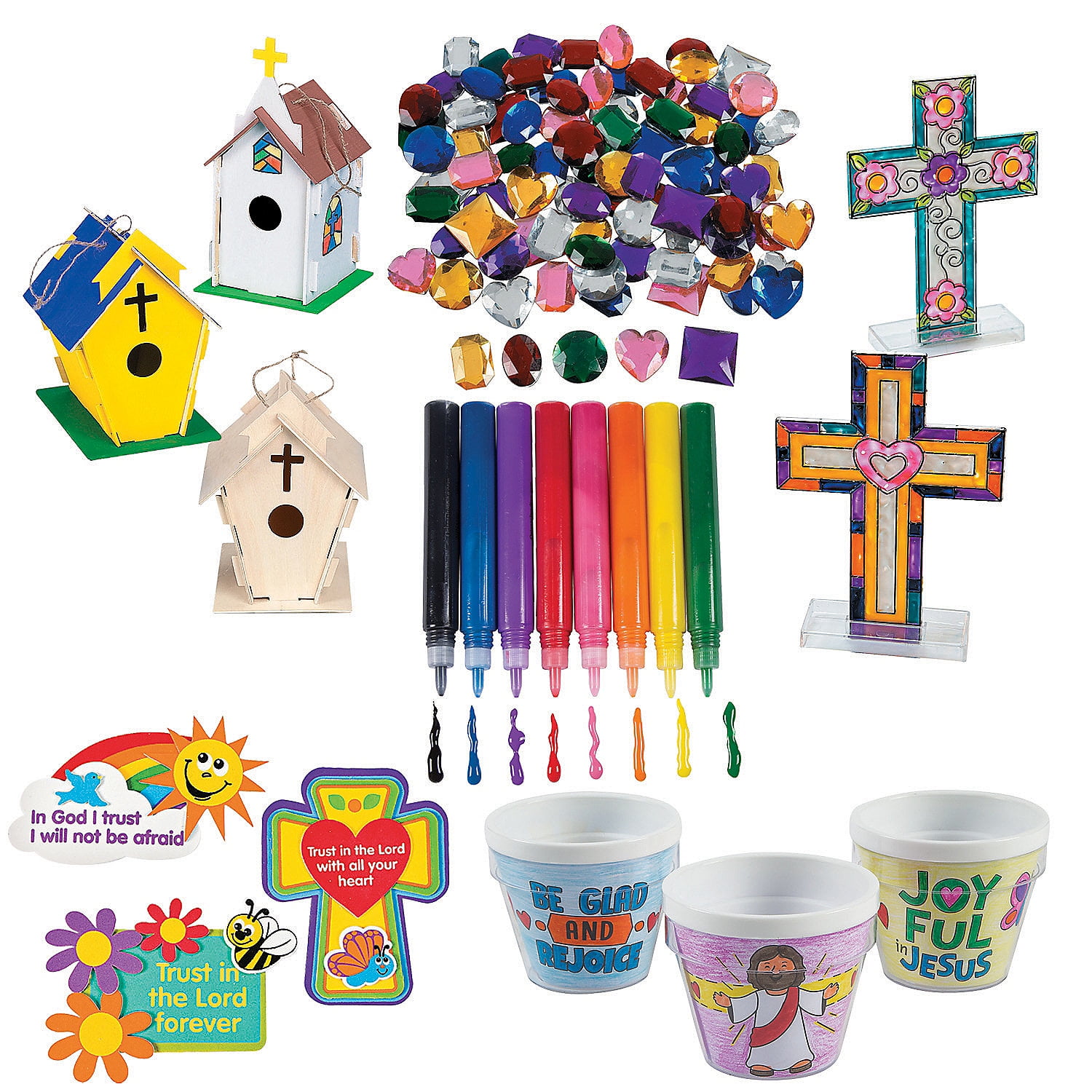 Spring Religious Craft Boredom Buster Kit, Craft Kits, Party Supplies ...