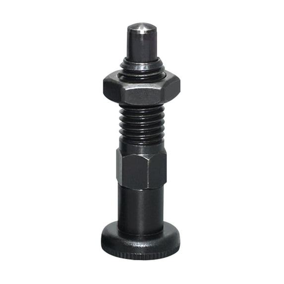 Spring Return Knob Plunger Carbon Steel Spring Indexing Plunger Fine ...