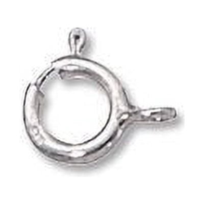 Spring Ring Clasp 5mm w/Open Ring Sterling Silver - Walmart.com