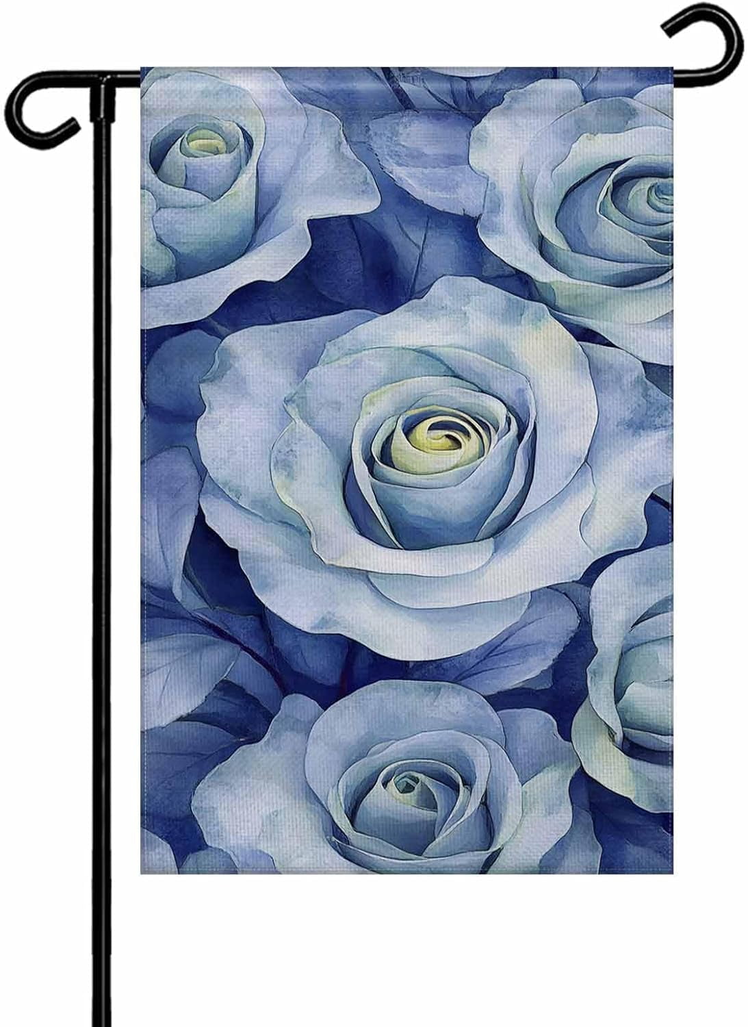 Spring Rose Flower Garden Flag 12x 18 Double Side, Nature Aesthetics ...