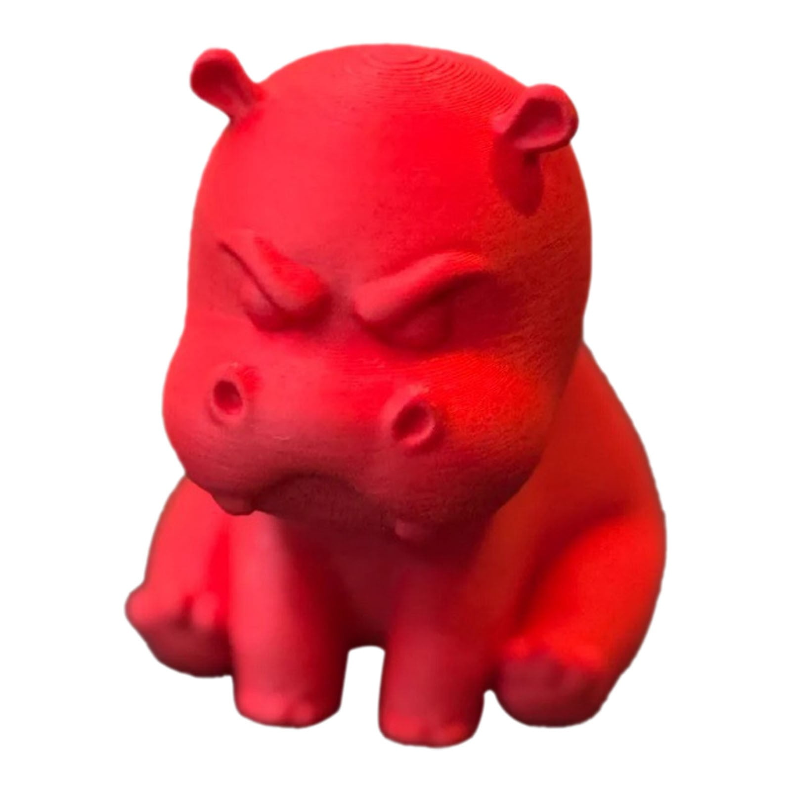 Spring Sale! 3D Printed Angry Hippo & Playful Decor Piece Hippo Gifts ...