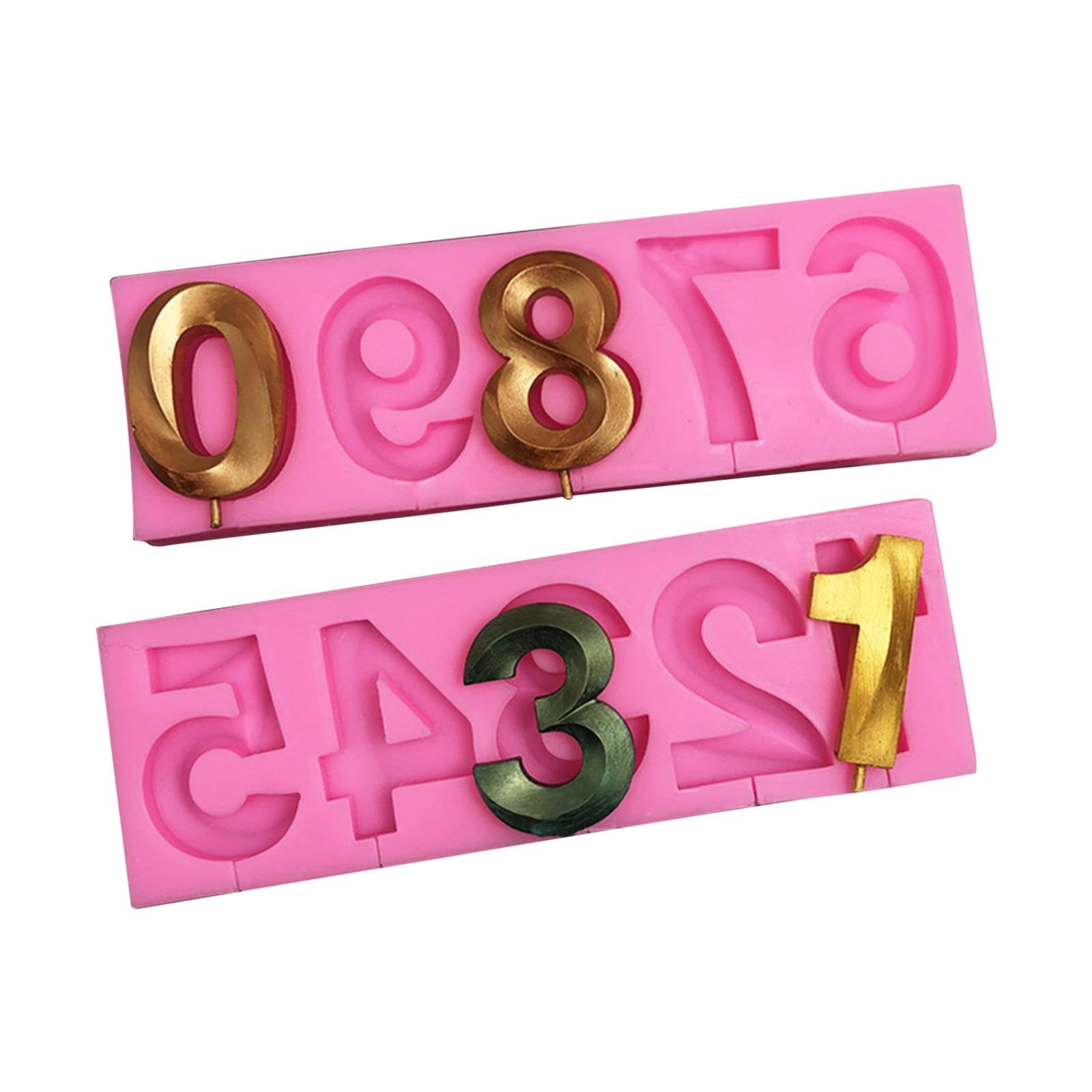 Spring Sale Digital Lollipop Silicone Mould Digital Modeling Cake ...