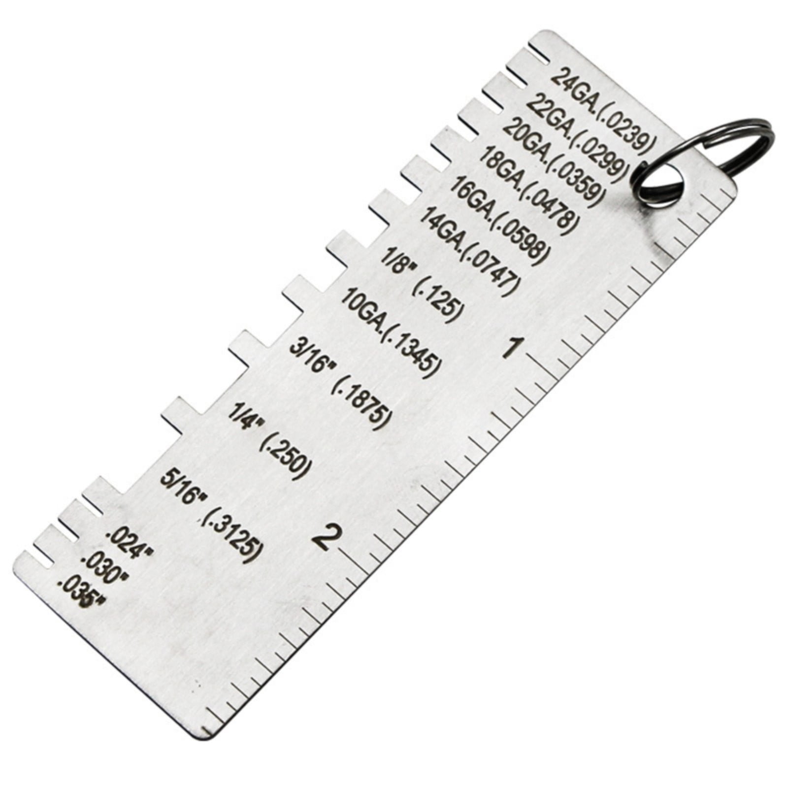 Spring Sale Wire Sheet Thickness Gauge Stainless Welding Gage Plated ...