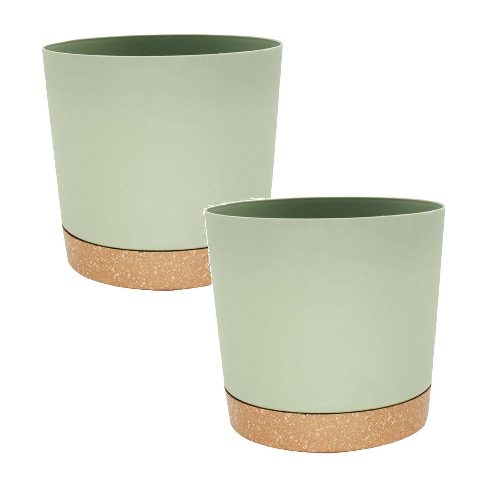 Spring Saving Clearance Plant Pots for Indoor Plants, 2 Pack 8 Inch ...