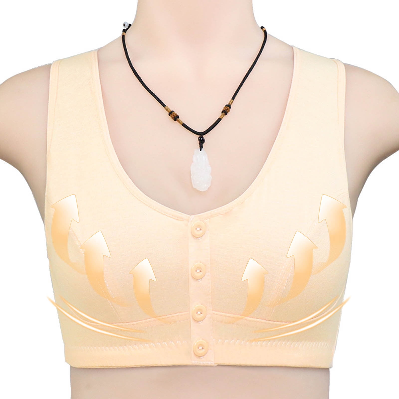 Spring Saving GaThRRgYP Lingerie Women,Ladies Traceless Comfortable No Steel Ring Breathable ...